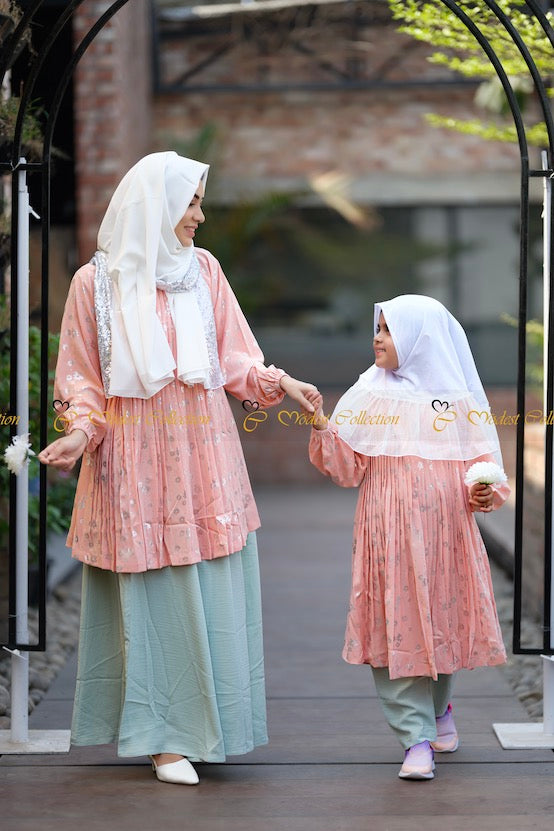 Mom-daughter matching dress – Modest Collection